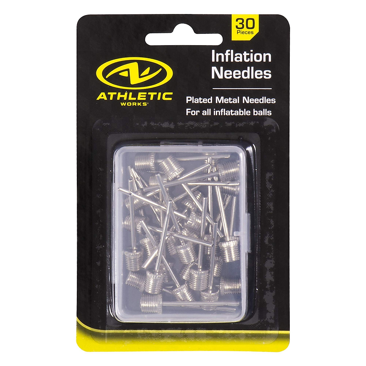 Regent Athletic Works Inflation Needles, 3-Pack, Chrome