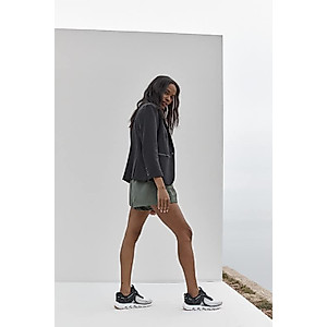 Vionic Women's Fortune Performance Sneaker- Supportive Active Walking Shoes for Heel Pain, Plantar Fasciitis with an Arch Support White/Black Synthetic 9 Medium