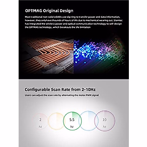 youyeetoo RPLIDAR A2M12 360 Degree Lidar Scanner 12Meter(39ft) Measuring Distance, 16000 Hz Sampling Frequency Compatible with A2 Previous SDK