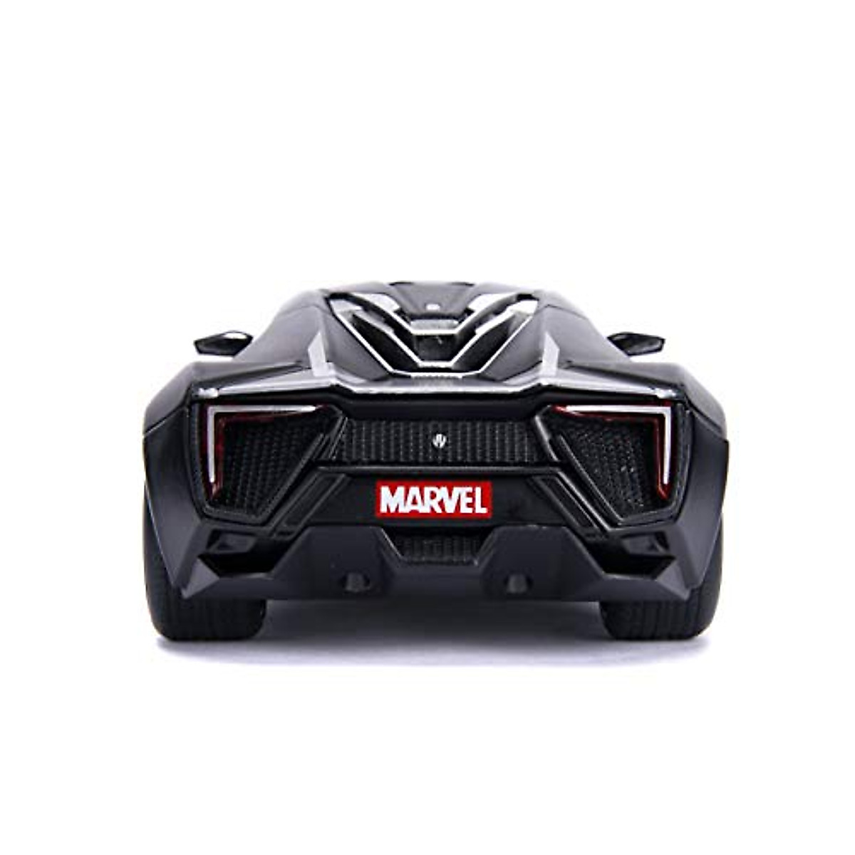 Jada Toys Marvel Black Panther & Lykan Hypersport Die-cast Car, 1:24 ScaleVehicle & 2.75 Collectible Figurine