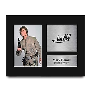 HWC Trading Mark Hamill USL Signed Printed Autograph Star Wars Print Photo Picture Display - US Letter Size