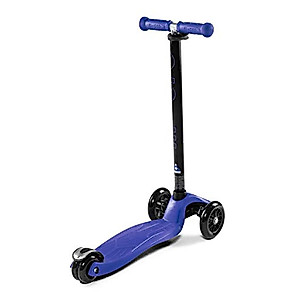 Micro Kickboard - Maxi Original 3-Wheeled, Lean-to-Steer, Swiss-Designed Micro Scooter for Kids, Ages 5-12 (Blue)