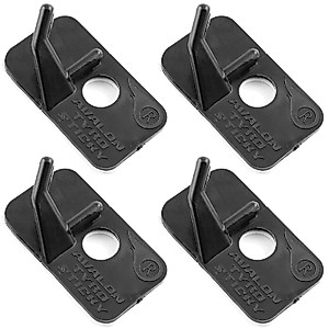 SQXBK Arrow Rest 4PCS Plastic Archery Arrow Rest with Adhesive for Recurve Bow Hunting Archery Right Hand