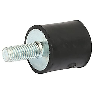 4PCS M3/M5/M6 Rubber Studs Shock Absorber Anti-Vibration Isolator Mounts,Rubber Mount for Pump,Generator,Engine,Compressor, Motors(VD15*15 M5*12)