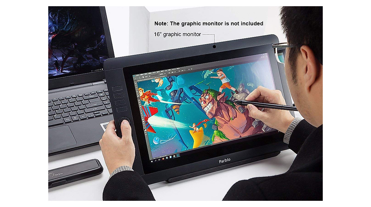 Parblo PR 100 Drawing Tablet Stand,Stable,Adjustable for 10 to 16 ...