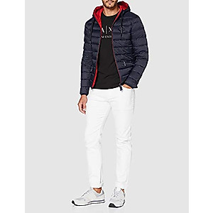 A|X ARMANI EXCHANGE mens Classic Crew Logo T-shirt T Shirt, Black, X-Small US