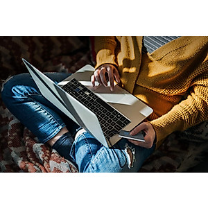 SAMSUNG T7 Touch Portable SSD 2TB,up to 1050MB/s, USB 3.2 External Solid State Drive, Black (MU-PC2T0K/WW)