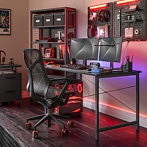 BANTI Computer Desk, 32 inch Home Office Desk, Modern Simple Style PC Table for Home, Office, Study, Writing, Black