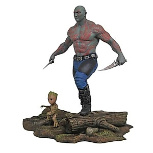 Diamond Select Toys Marvel Gallery Guardians of The Galaxy Vol. 2 Drax & Groot PVC Figure