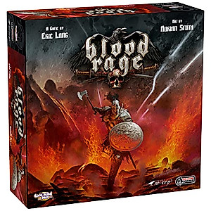 Blood Rage (Core Box) | Strategy Game | Viking Fantasy Board Game | Tabletop Miniatures Battle Game for Adults and Teens | Ages 14+ | 2-4 Players | Avg. Playtime 60-90 Mins | Made by CMON