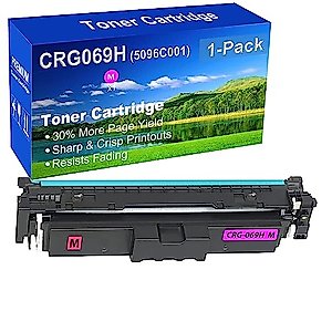 1-Pack (Magenta) Compatible High Yield CRG-069H CRG069H (5096C001) Laser Printer Toner Cartridge Used for Canon MF753Cdw MF751Cdw LBP674Cdw LBP673Cdw LBP674Cx MF752Cdw MF756Cx Printer