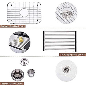 33 Inch Double Bowl Farmhouse Sink White -Bokaiya 33x18 Inch Fireclay Apron Front Double Bowl Kitchen Sink Porcelain Ceramic Reversible 50/50 Double Bowl Farm Sink