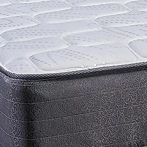 Mayton - 12 Inch Innerspring Firm Mattress Allows The Spine Rest In a Natural Position, No Assembly Required 59x79