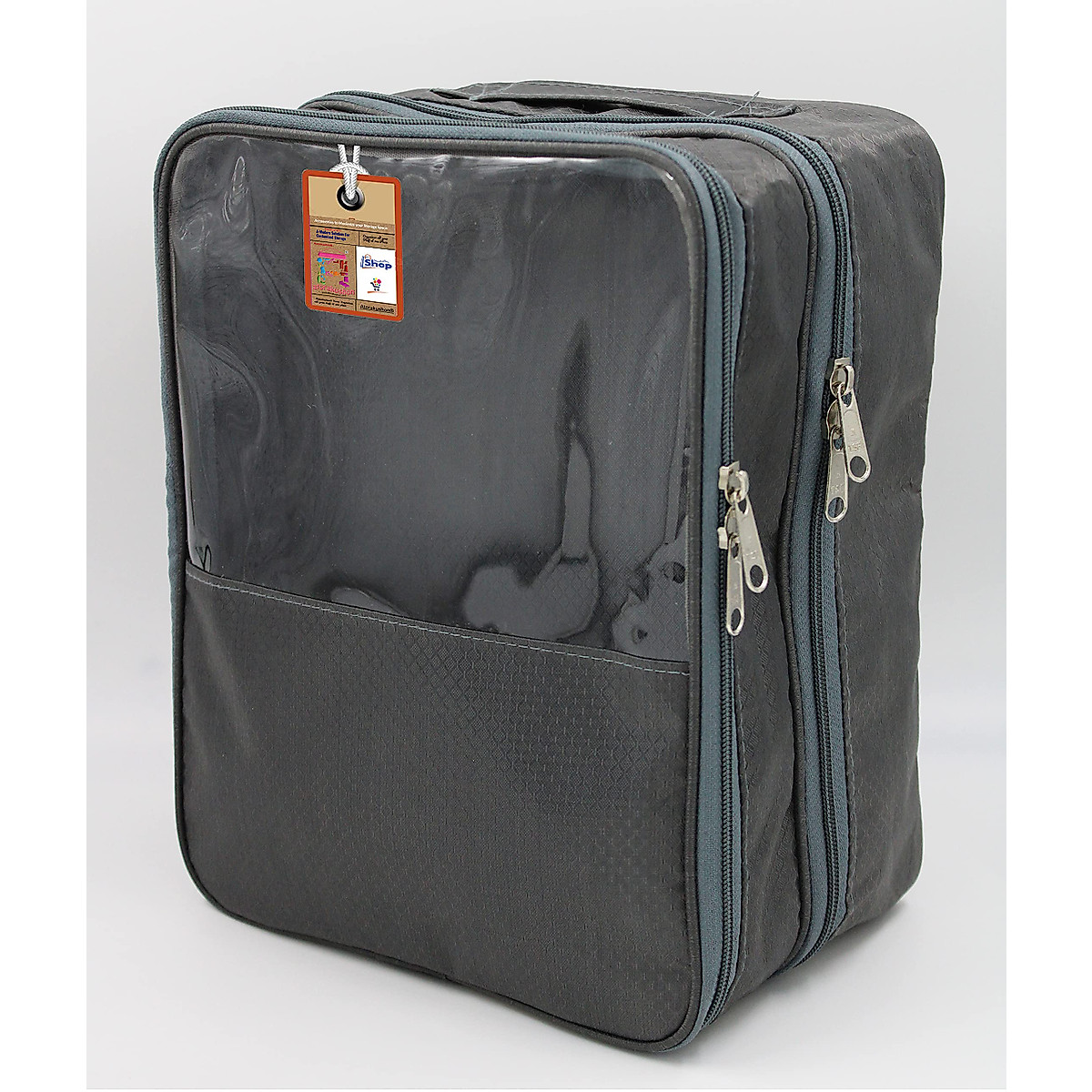 atorakushon® Shoe Bag Travel Organizer Pouch Waterproof Portable Storage Organizer Shoe Pouch Shoe Bag Cover Grey