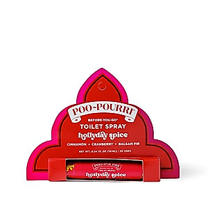 Poo-Pourri Holiday On-The-Go Travel Size, 3 pack Gift Set, 10mLs Each