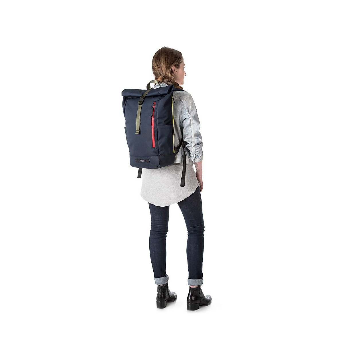 Timbuk2 Tuck Pack - Roll top, Water-Resistant Laptop Backpack, Sidewalk