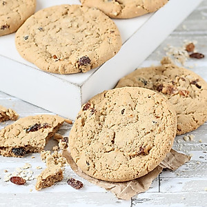 Dulcet Gift Baskets Congratulations Celebration Delightful Cookie Gift Box Assortment with Traditional Black and White - Sprinkle Cookies, - Assorted Flavors Gift for Holidays, Birthday, Baby Shower or Office Gaterings for Men & Women