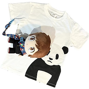 CrescentBay Adjustable Baby Bib Clip, Clips at Both Ends, Anti-Drop & Anti-Loss (Blue)