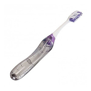 Platypus Ortho Flossers (2 Packs of 30) & Travel Ortho Toothbrush (with Ortho Folding Toothbrush)