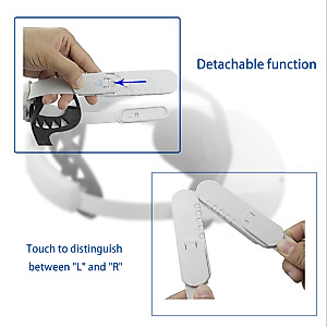 NIUVR Optimized Headset Strap Compatible with Quest 2 Headset, Replacement for Elite Strap, Kids Removable Head Cushion Comfortable Protective Headset Strap, Pressure Reduced Head Strap for VR