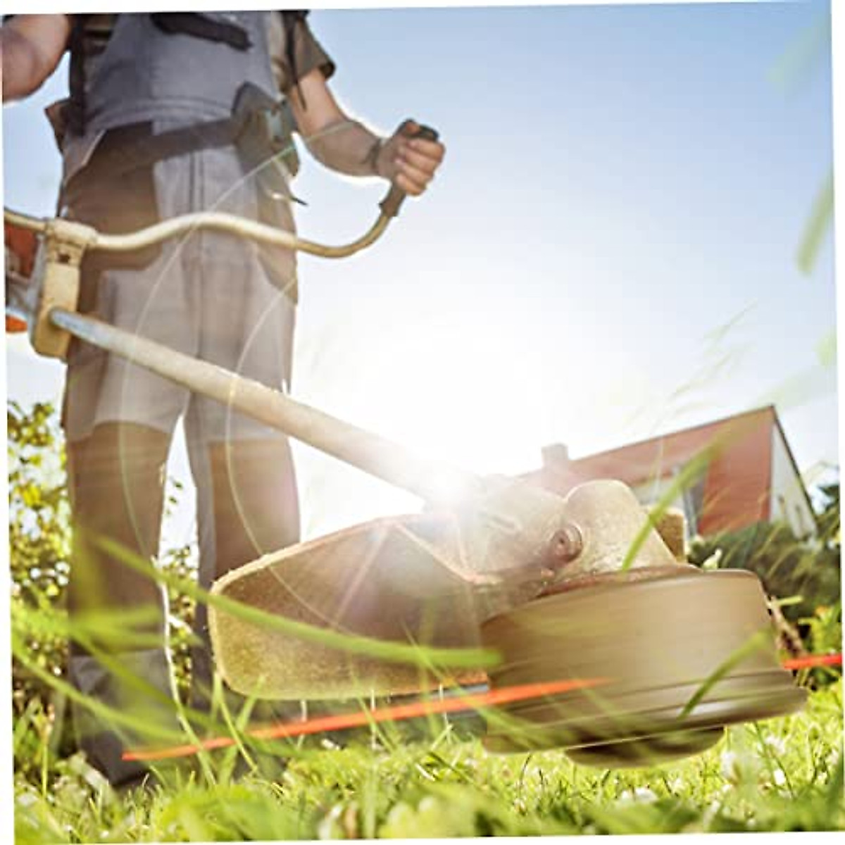 3pcs Lawn Mower Parts Lawnmower Parts Square Tool Trimmer Nylon Trimmer line Grass Trimmer Wire Simple Mower Parts Cords Mower Brush Cutter Accessories Electric Wire Component