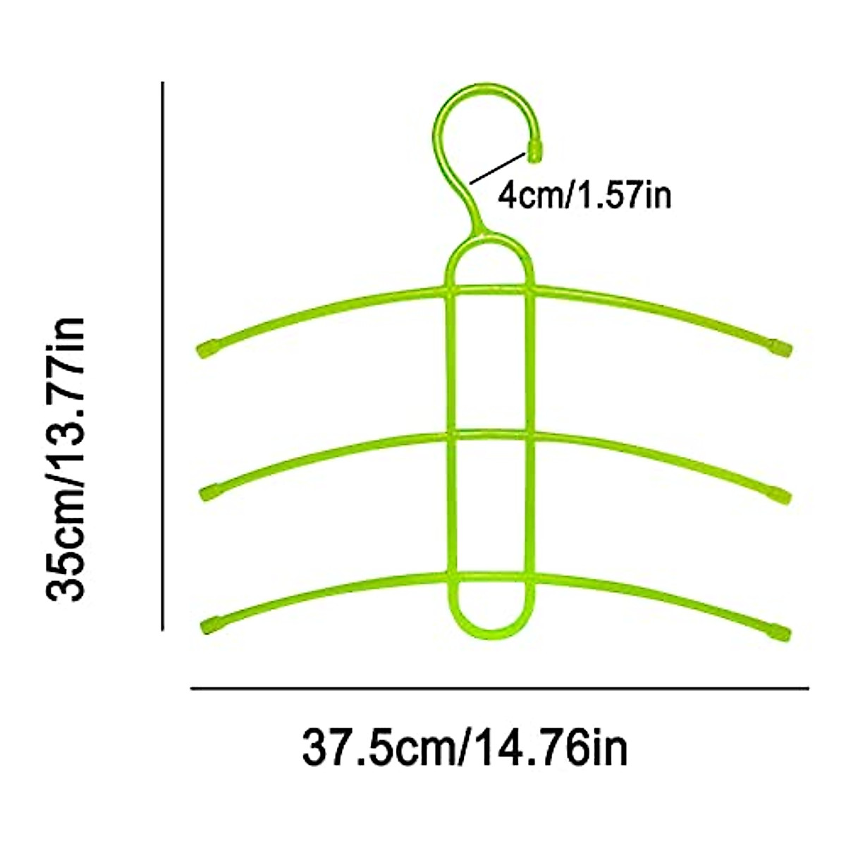 Fabric Storage Containers with Lids Multiple Shirt Hangers in One Space Saving Plastic 5 Pack Durable Multi Functional Non Slip Clothes Hangers Closet Drop Front Box Sweater (Coffee, One Size)