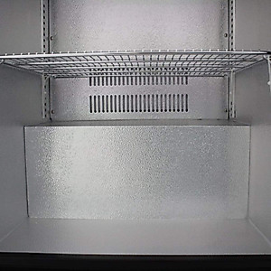 New Procool Refrigeration Single Door Back Bar Cooler with Blue LED; 24" Wide, Counter Height Refrigerator