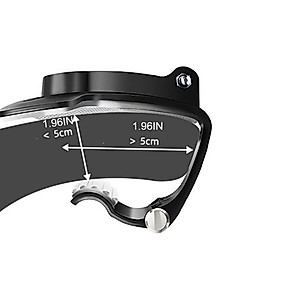 Peiiwdc Car Phone Holder Stand Universal Fit Sturdy Stand Save Space Easy to Operate Rotate Freely for Sun Mount Cell Phone Holder Clip Car Mount Clamp Dashboard