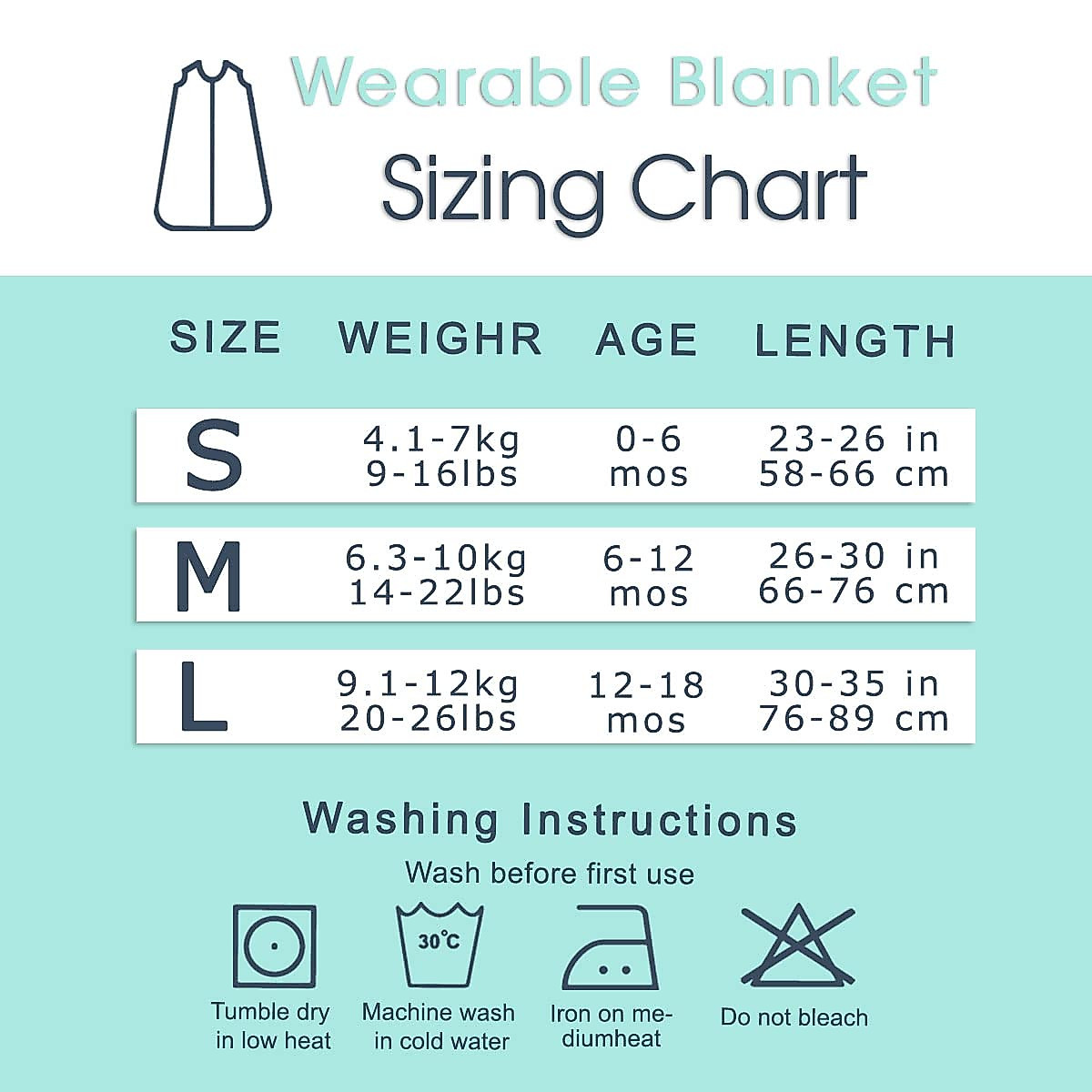 Jeroray Wearable Blanket-Stretchy Sleeping Bag,(0-6 Months) TOG 1.0,2-Pack,2 Way Zipper,Unisex,Deer&Solid Pink,Large