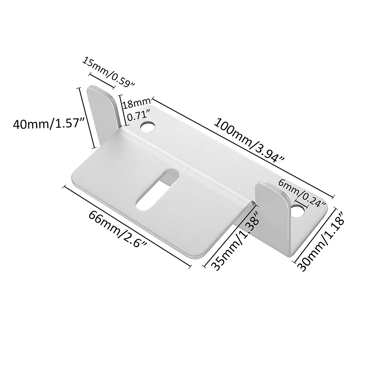 GLEEJON 16Pack Solar Panel Mounting Brackets, Solar Panel Mounting Z Brackets Kit with Nuts and Bolts for RV Camper, Boat, Wall and Other Off Gird Roof Installation, Solar Panel Mounting Hardware