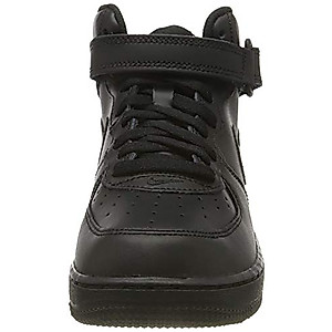 Nike Mens Air Force 1 Basketball Shoe, Black/Black, 12