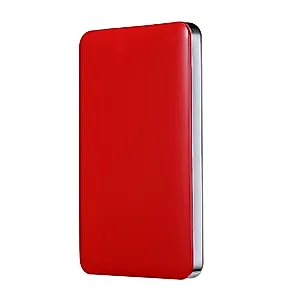 BIPRA U3 2.5 inch USB 3.0 NTFS Portable External Hard Drive - Red (100GB)