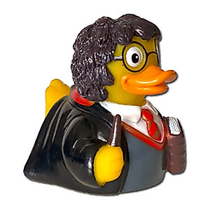 CelebriDucks - Harry Ponder - Floating Rubber Ducks - Collectible Bath Toy Gift for Kids & Adults of All Ages