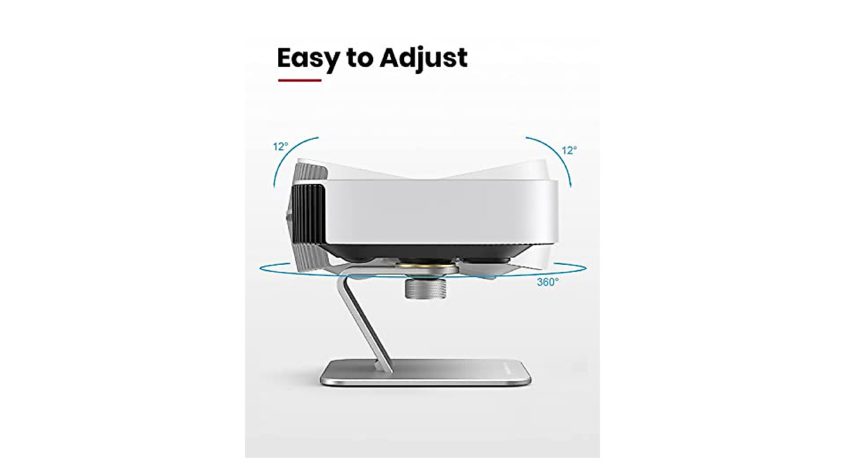 Anker NEBULA Capsule Max Mini Projector with Adjustable Stand ...
