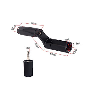 Metallor Multifunction Guitar String Winder Bridge Pin Remover Speed Peg Puller for Guitar Bass Banjo Mandolin Ukulele and More String Instruments Black.