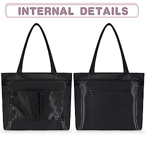 AUUXVA Tote Bag Medium Handbag Starry Night Art Painting Shoulder Bag Satchel Purse Work Travel Tote Bag with Zipper