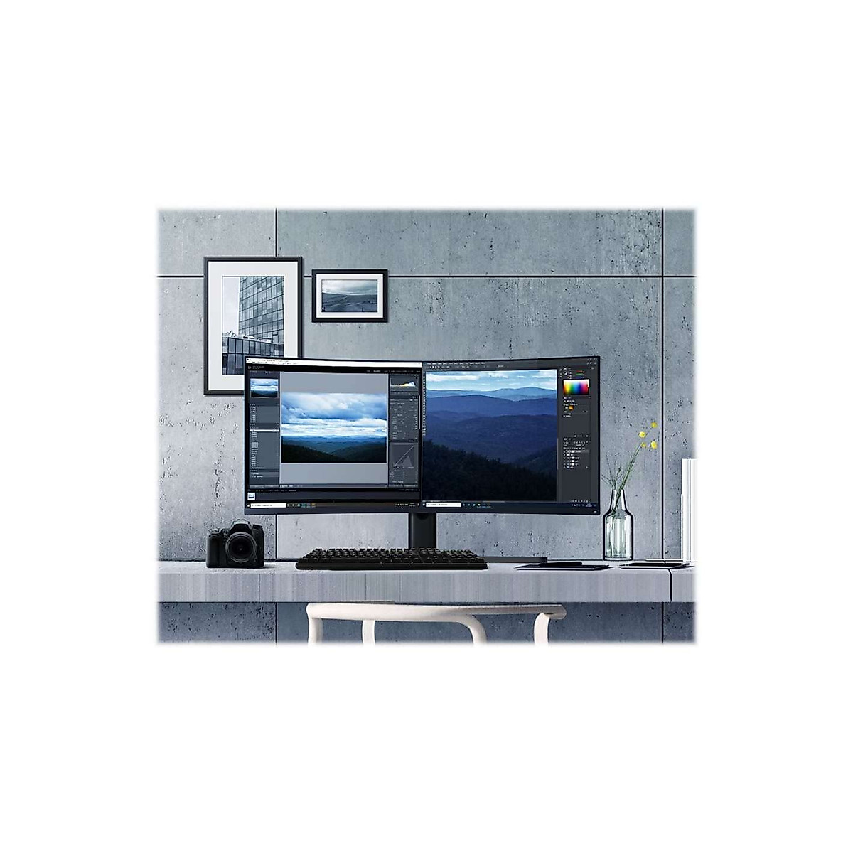 Xiaomi Mi Curved Gaming Monitor 34 Inch with AMD FreeSyncPremium (WQHD 3.440 x 1.440, 21:9, 144Hz, 4ms, 300lm, 121% sRGB, 2 HDMI, 2 Display Port, Audio Out, TUV Certified Blue Light Reduction)