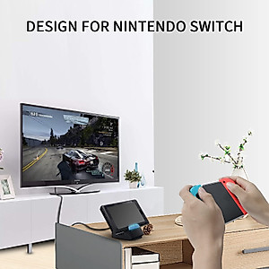 Switch Dock Compatible with Switch, binbok Portable Switch TV Dock Switch Charging Docking Station HDMI Adapter USB 3.0