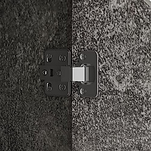 Natulvd Buffet Cabinet Kitchen Buffet Storage Cabinet Sideboard with 2 Doors, Modern Minimalist Buffet Server Cupboard Cabinet Console Table with Storage Shelf - Light Gray