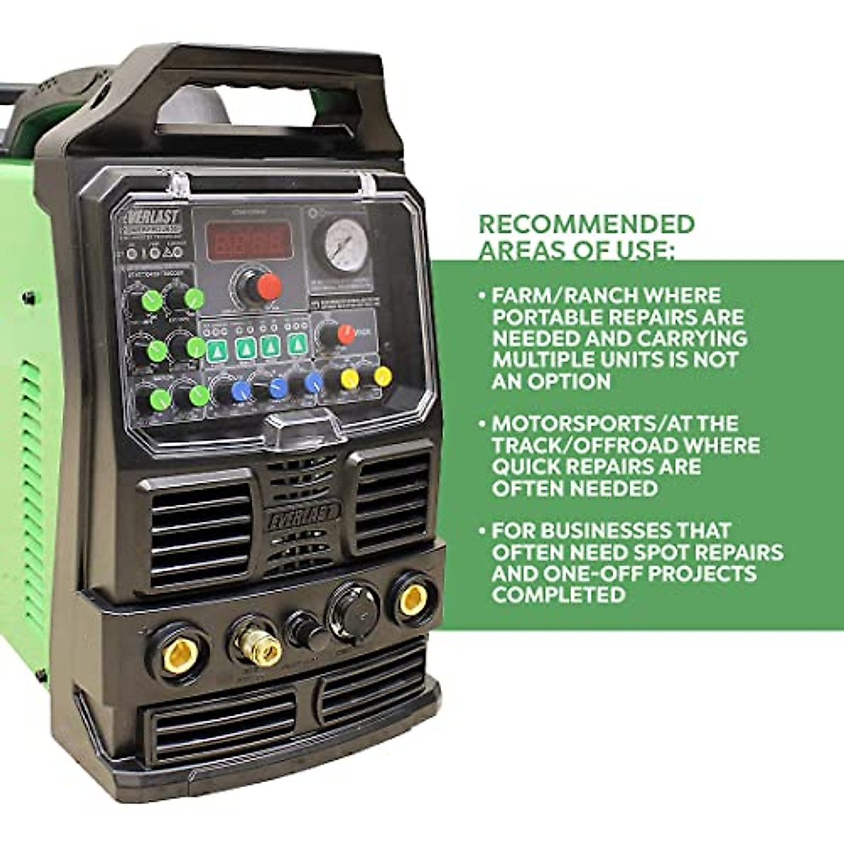 2021 Everlast PowerPro 205Si 200a AC DC TIG 50a Plasma Cutter Multi Process Welder PP205si