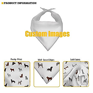 Jeiento Purple Camo Dog Bandanas Thanksgiving Dog Bandanas Fall Dog Cat Bibs Holiday Pet Costume Dog Outfit Triangle Scarf Autumn Kerchief for Small to Medium Pet