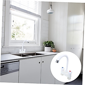 Plastic Faucet Kitchen Faucet Basin Two Handle Faucet Sink Two Handle Faucet Kitchen Basin Faucet Kitchen Sink Faucet Kitchen Two Handle Faucet Plastic Double Handle Faucet