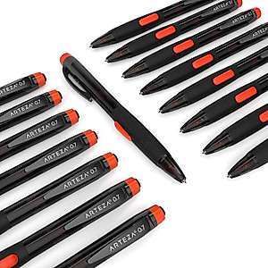 ARTEZA HB Mechanical Pencil Pack of 16, 0.7 Millimeter Medium Point Lead, 48 Refills and Replaceable Eraser, Latex-Free Grip, Office, School Supplies