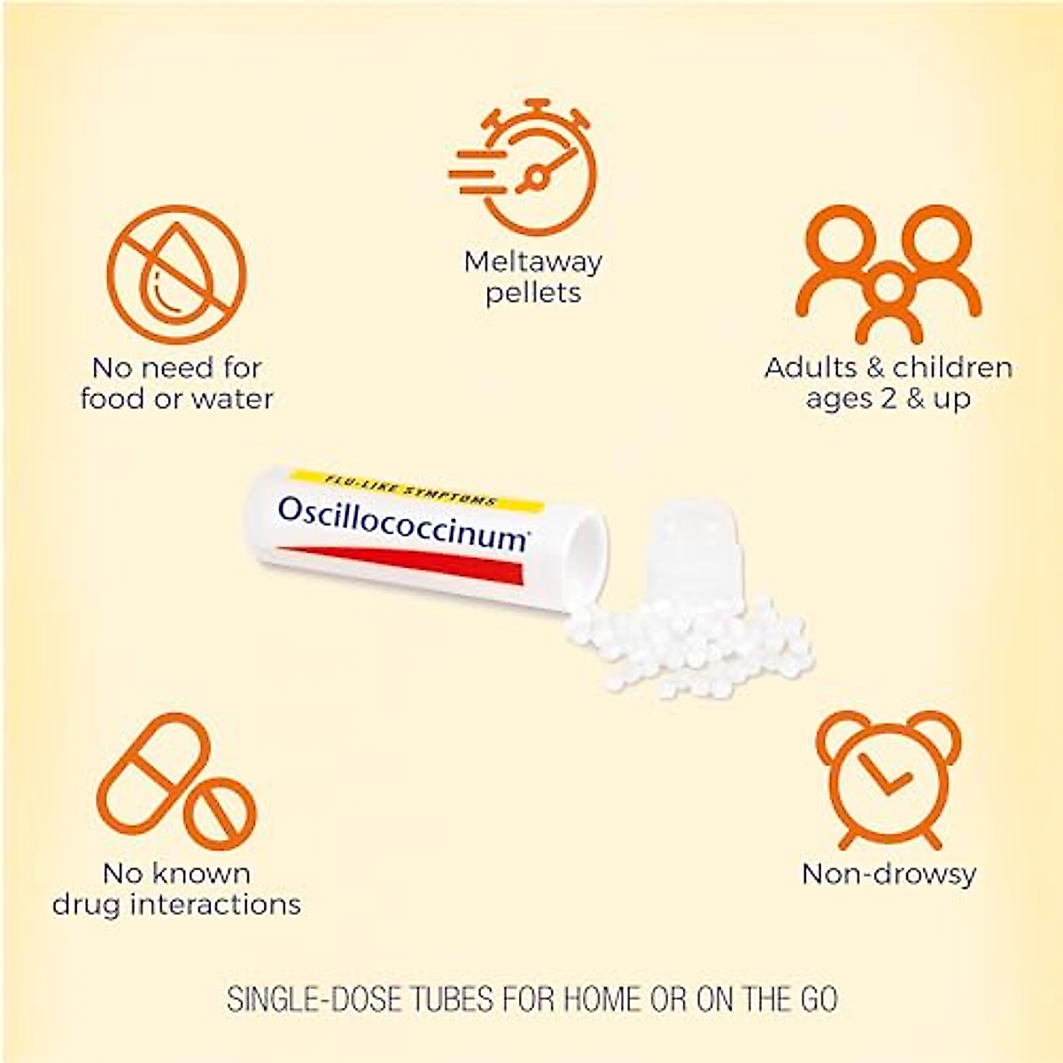 Boiron Oscillococcinum for Relief from Flu-Like Symptoms of Body Aches, Headache, Fever, Chills, and Fatigue - 60 Count (2 Pack of 30)