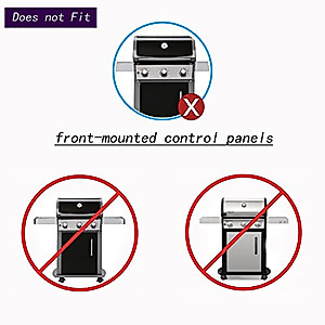 Leship Burner Tube Set Replace for Weber 7508, Genesis Silver B & C, Gold B & C, Spirit E-310 E-320 S-310 S-320 (Side Control), Spirit 700, Weber 900 Grills, 304 Stainless Steel Grill Burner Tube Kit