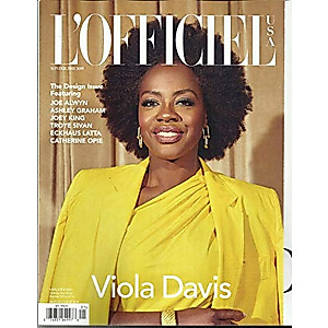 L' OFFICIEL MAGAZINE, VIOLA DAVIS THE DESIGN ISSUE WINTER, 2018/2019 NO. 05