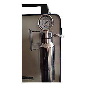 Unbranded US STOCK 800W 150L Oxygen Hydrogen HHO Gas Flame Generator Acrylic Polishing Machine Water Welder Flame Polisher 110V+ 2 Gas Torches Free