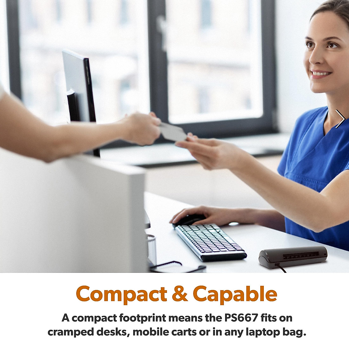 Ambir Technology PS667 Simplex A6 Card Scanner