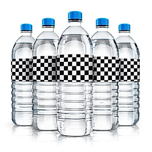 MTLEE Checkered Flag Tape Checkered Packing Tape Race Car Tape Printed Tape 1.88 Inches 100 Yards DIY Crafts Buffalo Tape Single Roll for Scrapbooking DIY Crafts Box Decoration