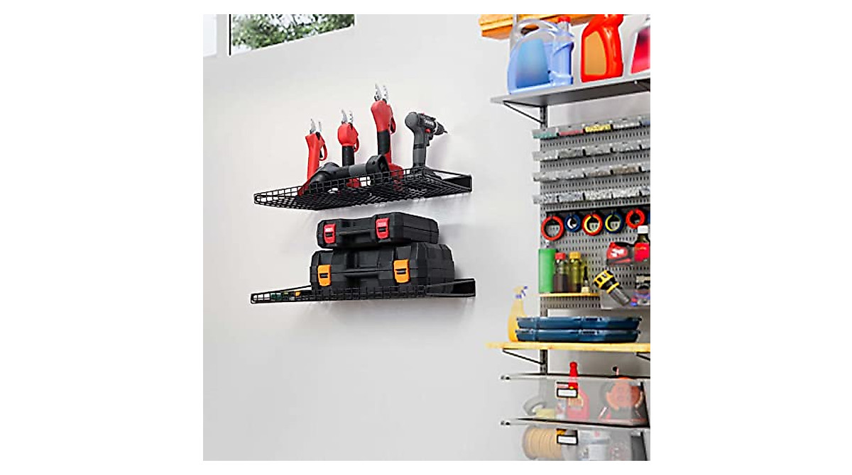 Wallmaster Heavy Duty Garage Shelving - 100 lbs Capacity